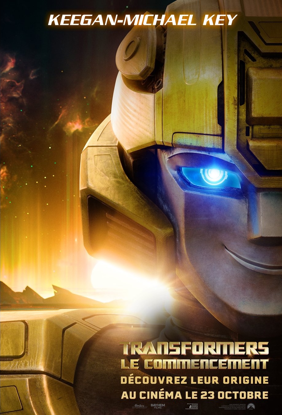 Poster Personnage Bumblebee (Keegan-Michael Key) - Transformers Le ...
