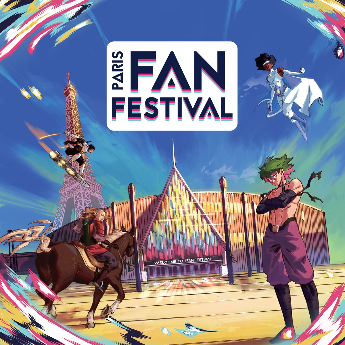 Affiche Paris Fan Festival 2024 [Affiche] - Paris Fan Festival 2024 ...